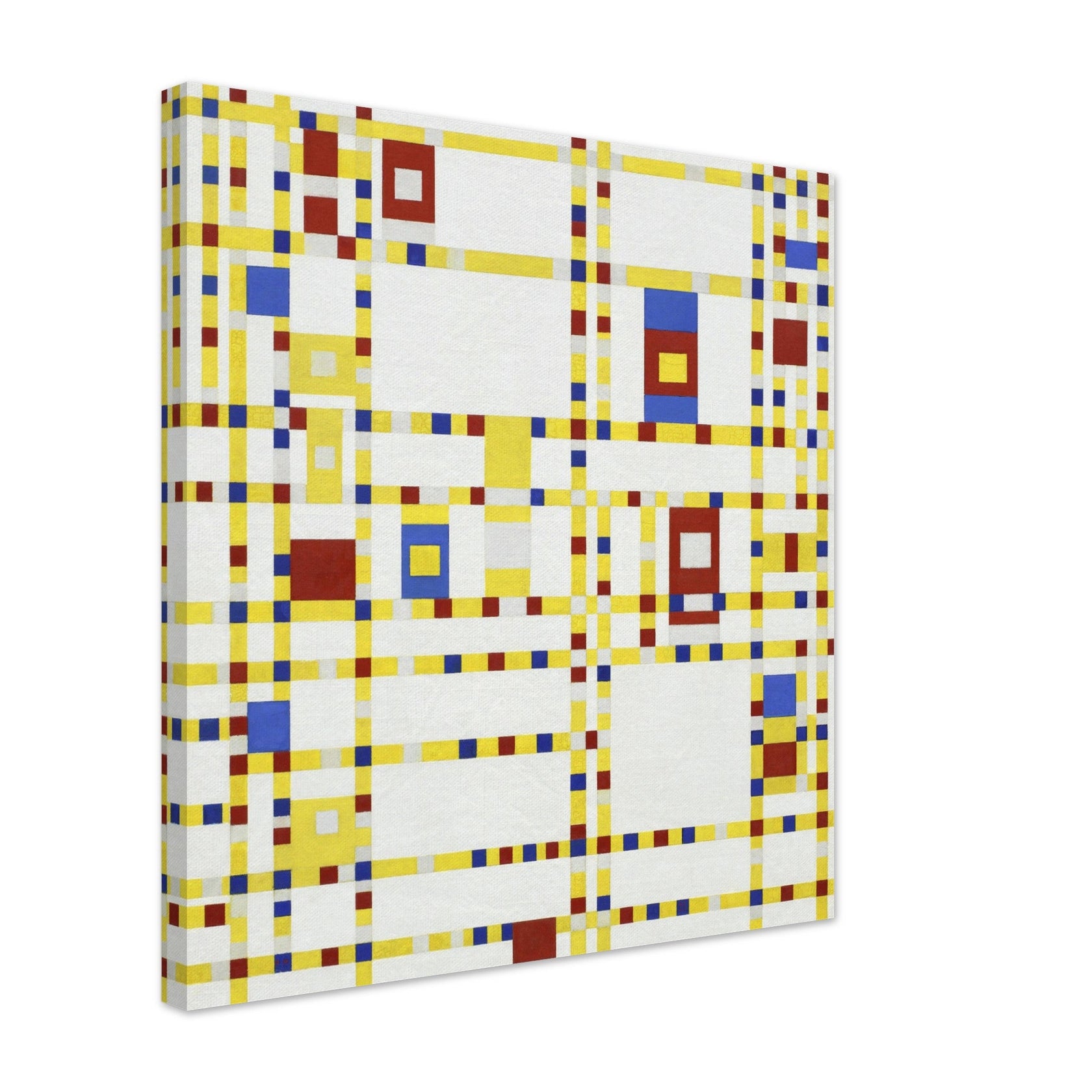 Broadway Boogie Woogie (1942–1943) by Piet Mondrian | Master's Gaze