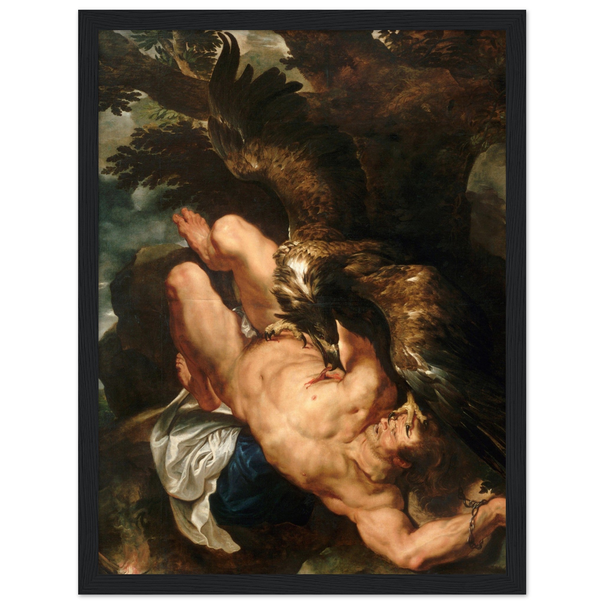 Prometheus Bound (1618) by Pieter Paul Rubens | Master's Gaze