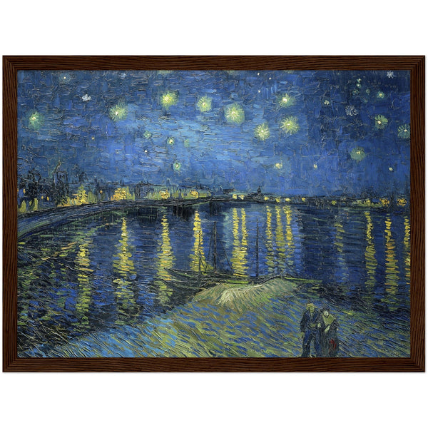 Starry Night Over the Rhone - Vincent Van Gogh | Master's Gaze