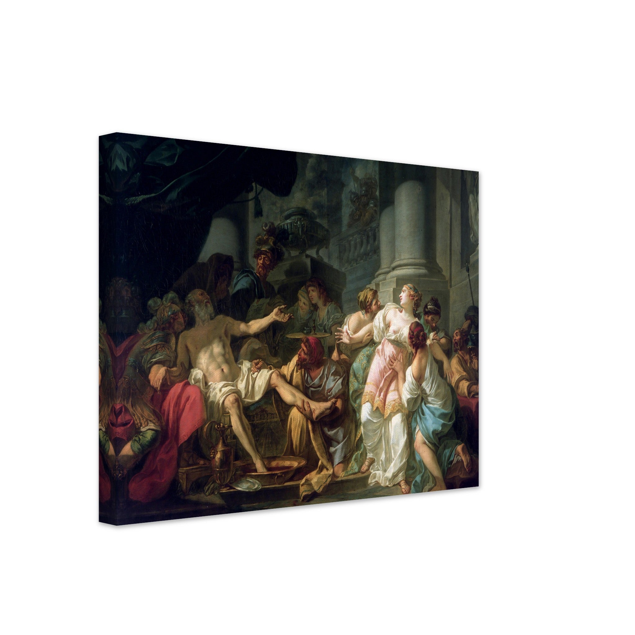 The Death Of Seneca (1773) by Jacques Louis David | Master's Gaze