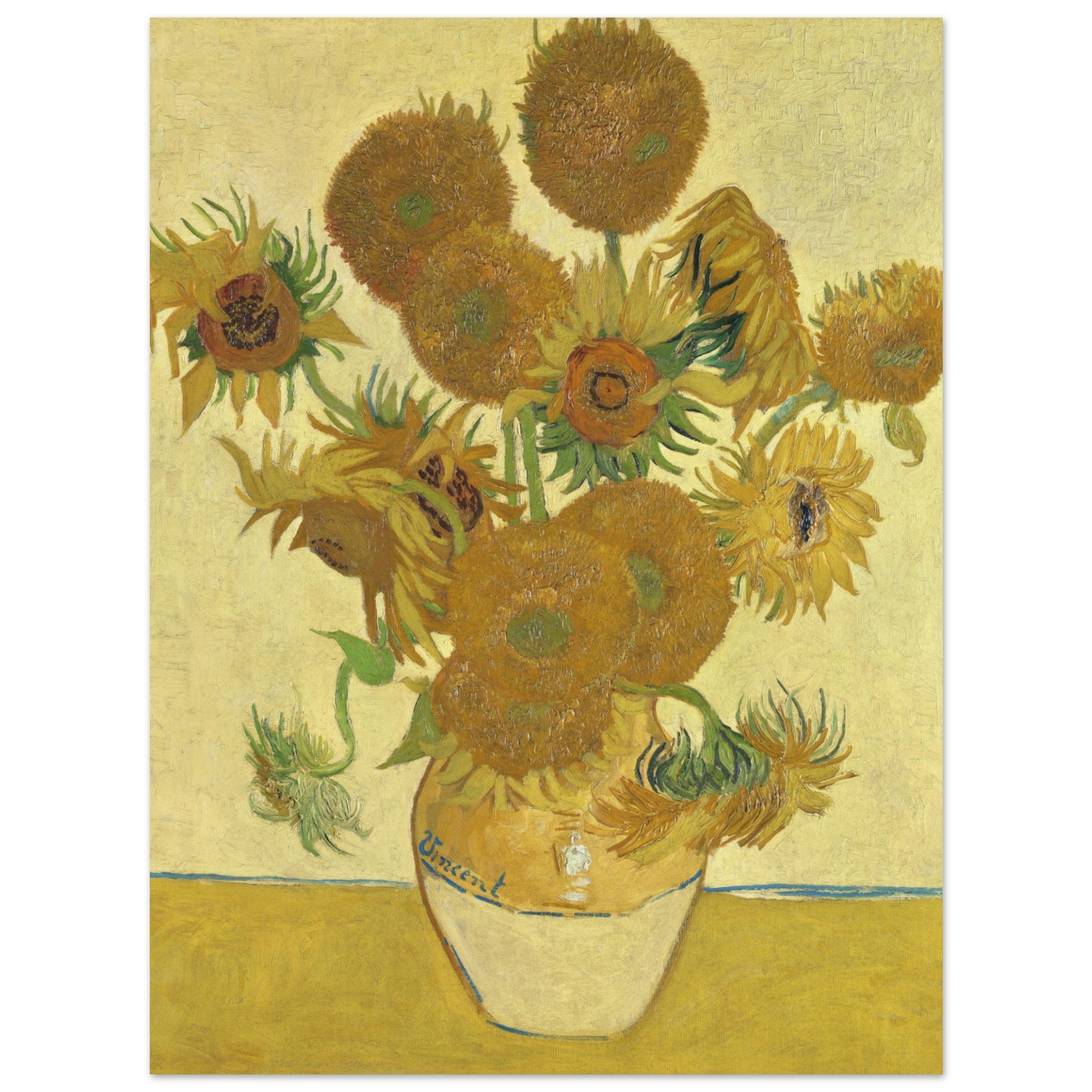 Vincent van Gogh's Sunflowers (1888) by Van Gogh | Master's Gaze